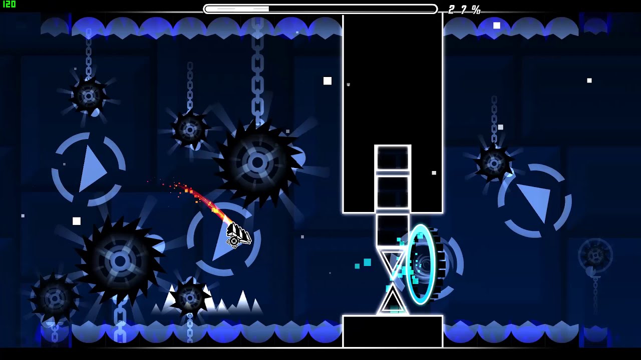 Hard Demon - Cosmic Rage By noobas (3 coins) - YouTube