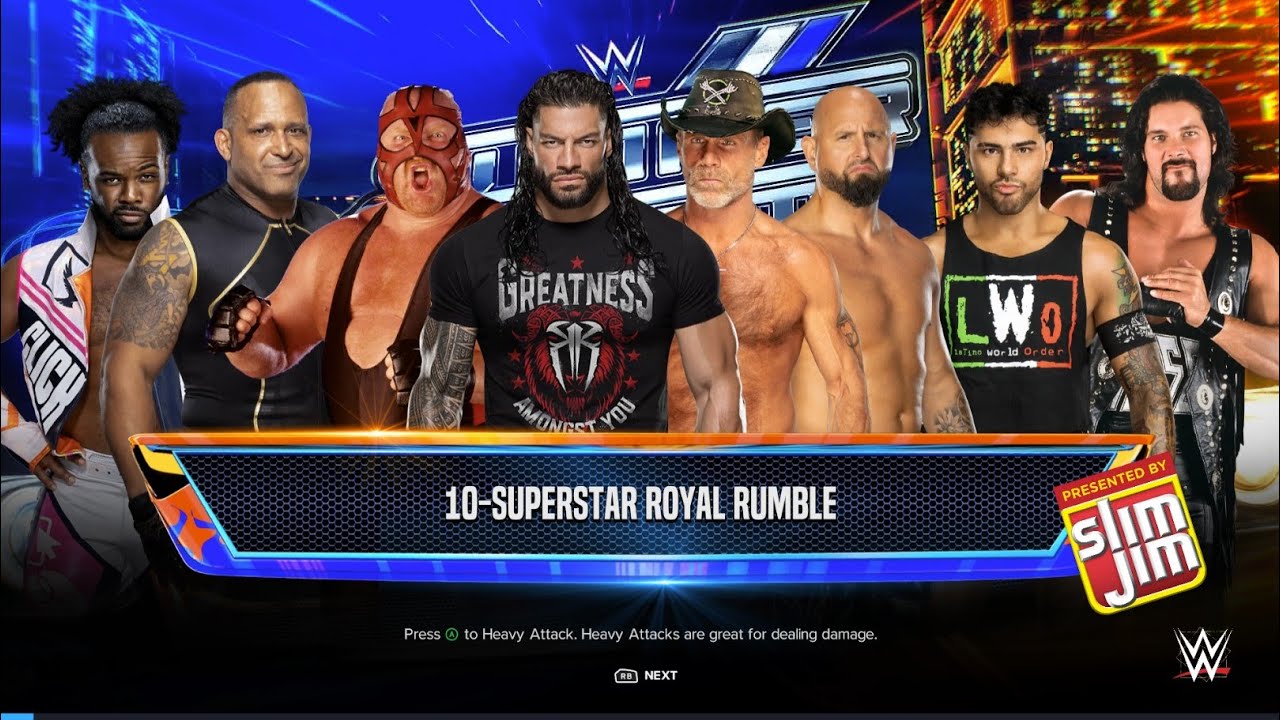 FULL MATCH - 2024 Mens Royal Rumble Match #wwe2k24 #royalrumble - YouTube