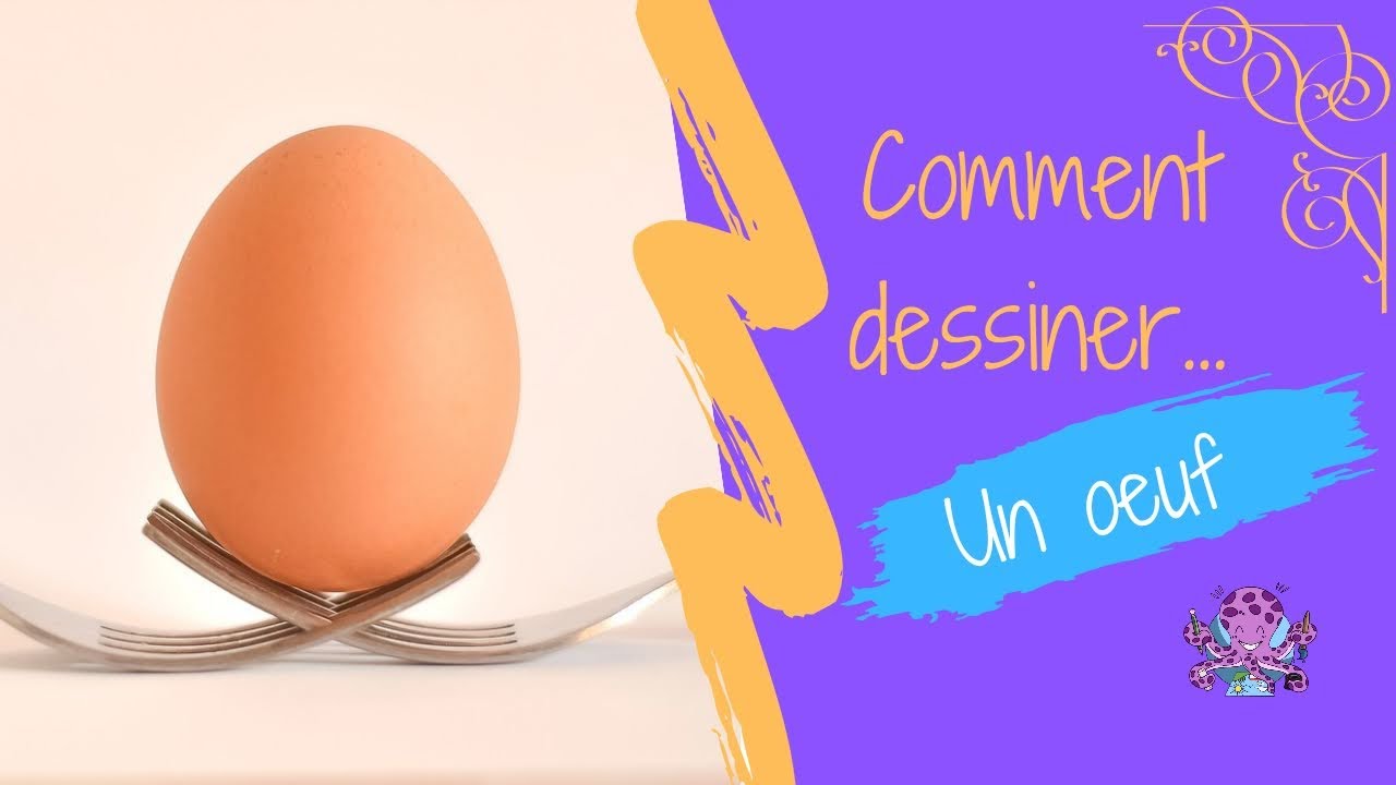 Comment dessiner un oeuf - YouTube