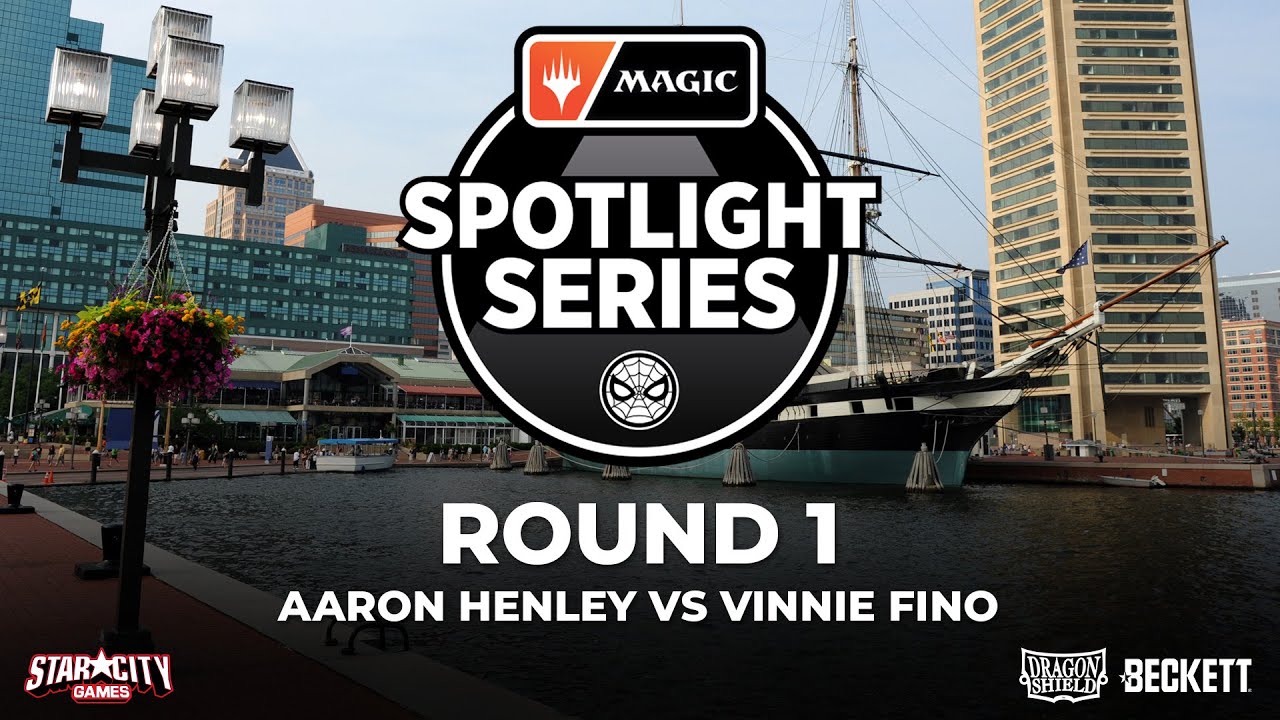 Aaron Henley vs Vinnie Fino | Round 1 | Magic Spotlight: Spider-Man ...
