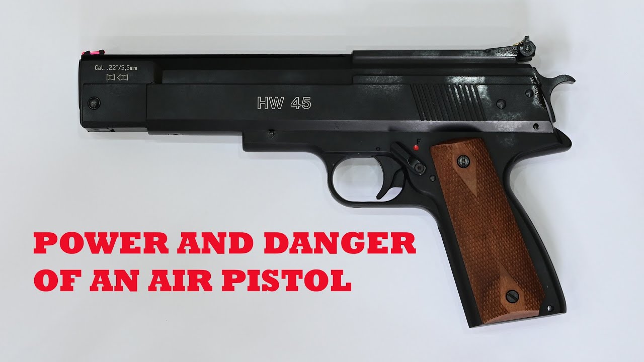 Air Pistol Safety and Air Pistol power and danger. : 4K Widescreen ...