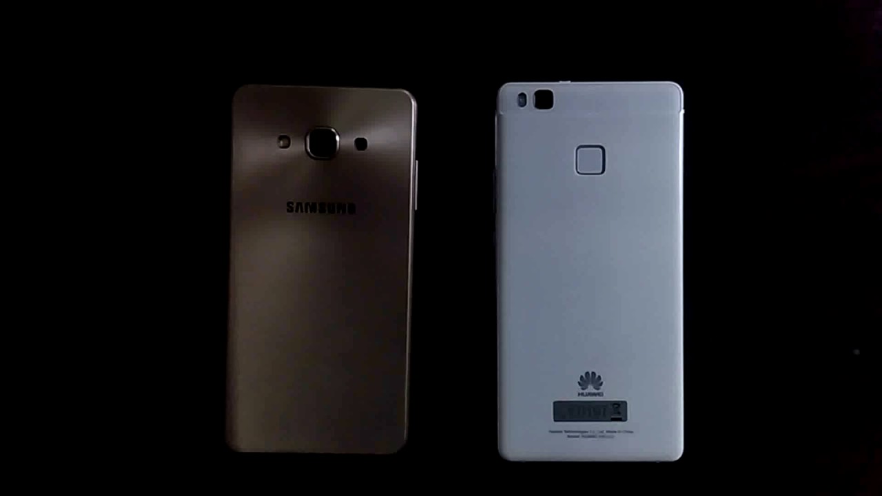 Huawei P9 lite vs Samsung Galaxy j3 pro - YouTube