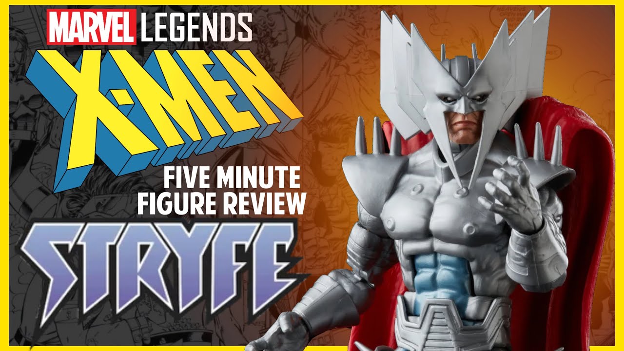 STRYFE Action Figure Review | X Men Box Set | Marvel Comics | Jacobs ...