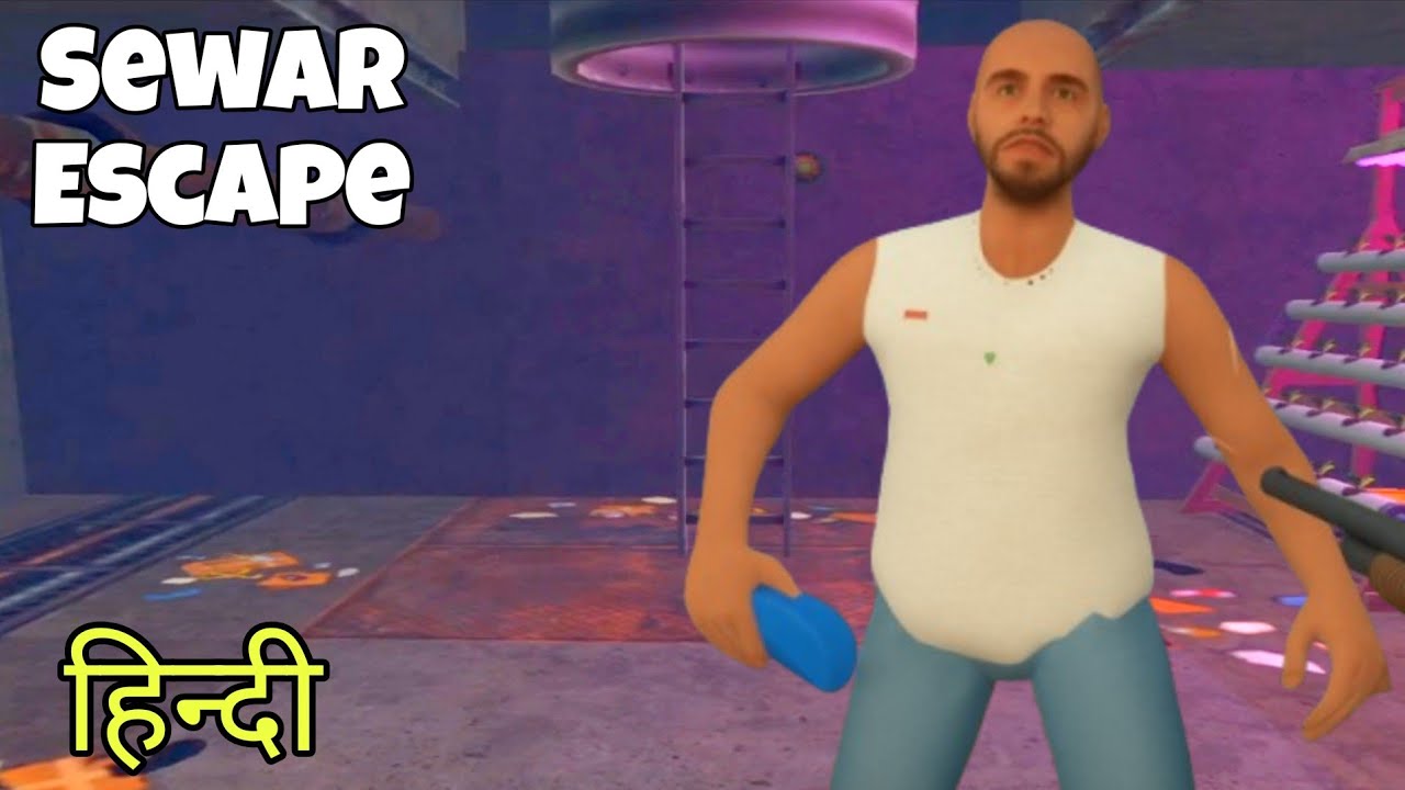 Evil Neighbor Full Gameplay | New Sewer Escape In Hindi - YouTube