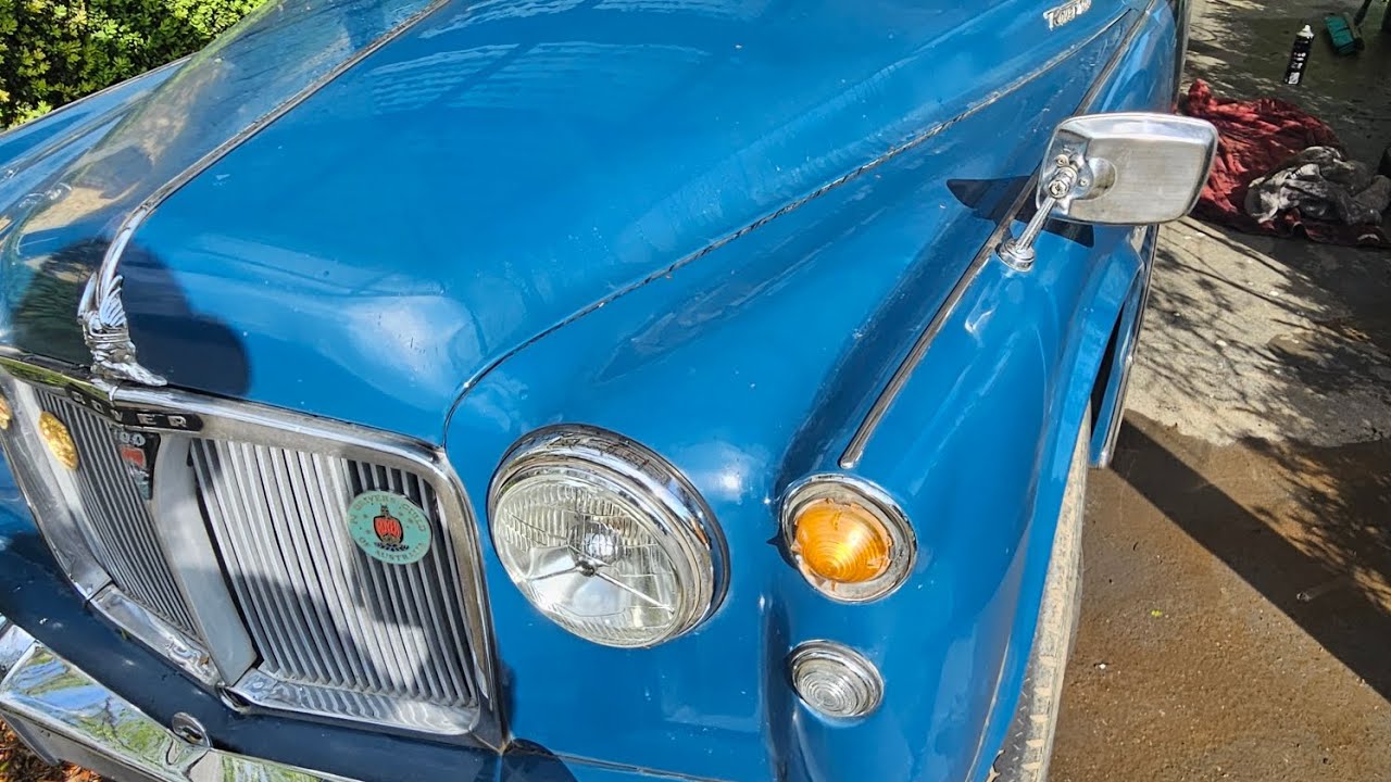 Rover P4 Engine bay walkthrough - YouTube