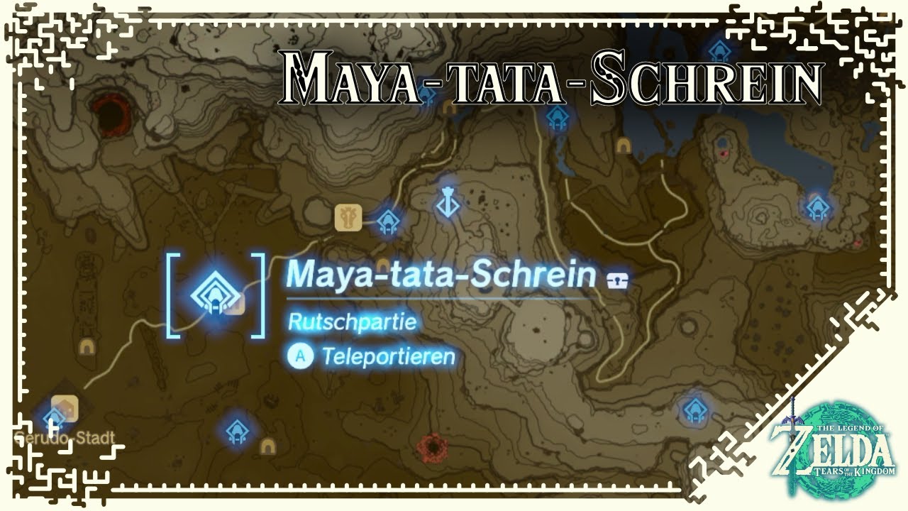 Maya-tata-Schrein | Zelda Tears of The Kingdom - YouTube