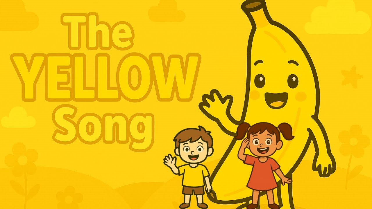 THE YELLOW SONG 🎵 | Learn Colors for Kids with Vivi’s Learning Land 💛 ...
