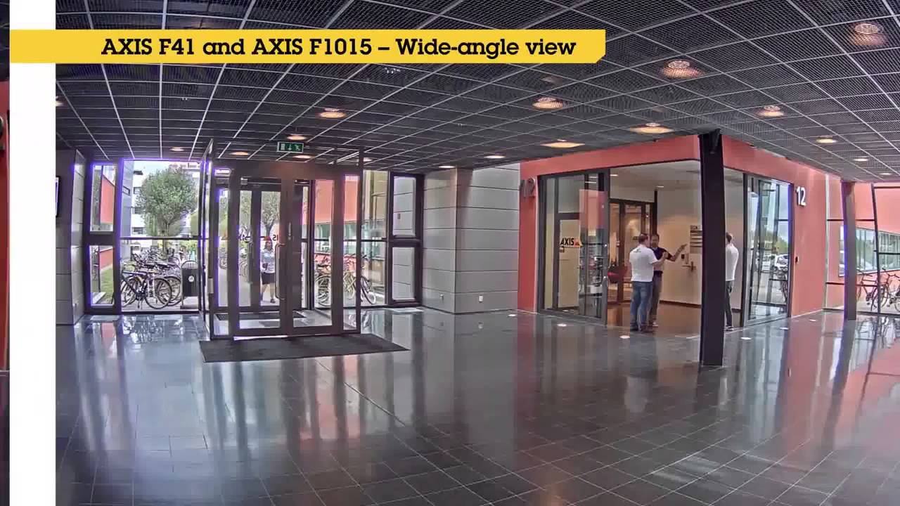 AXIS F1015 - Видеомодуль - YouTube