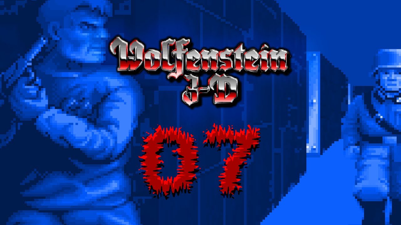 Let's Play Wolfenstein 3D - Episode 7: Attack of the Mutants - YouTube
