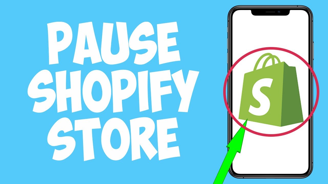 How To Pause Store On Shopify (Simple) - YouTube