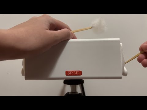 ASMR Intense Eardrum Tapping and Scratching with Wooden Ear Picks (SR3D ...