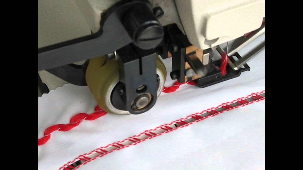 Venus model VPM-3 3-needle, smoking/fagoting sewer. - YouTube