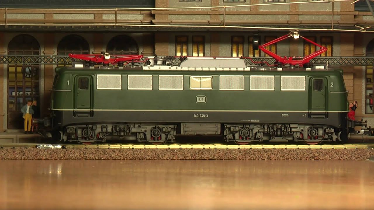 Baureihe 140 Roco ( BR 140 748-3 DB ) 3/4 - YouTube