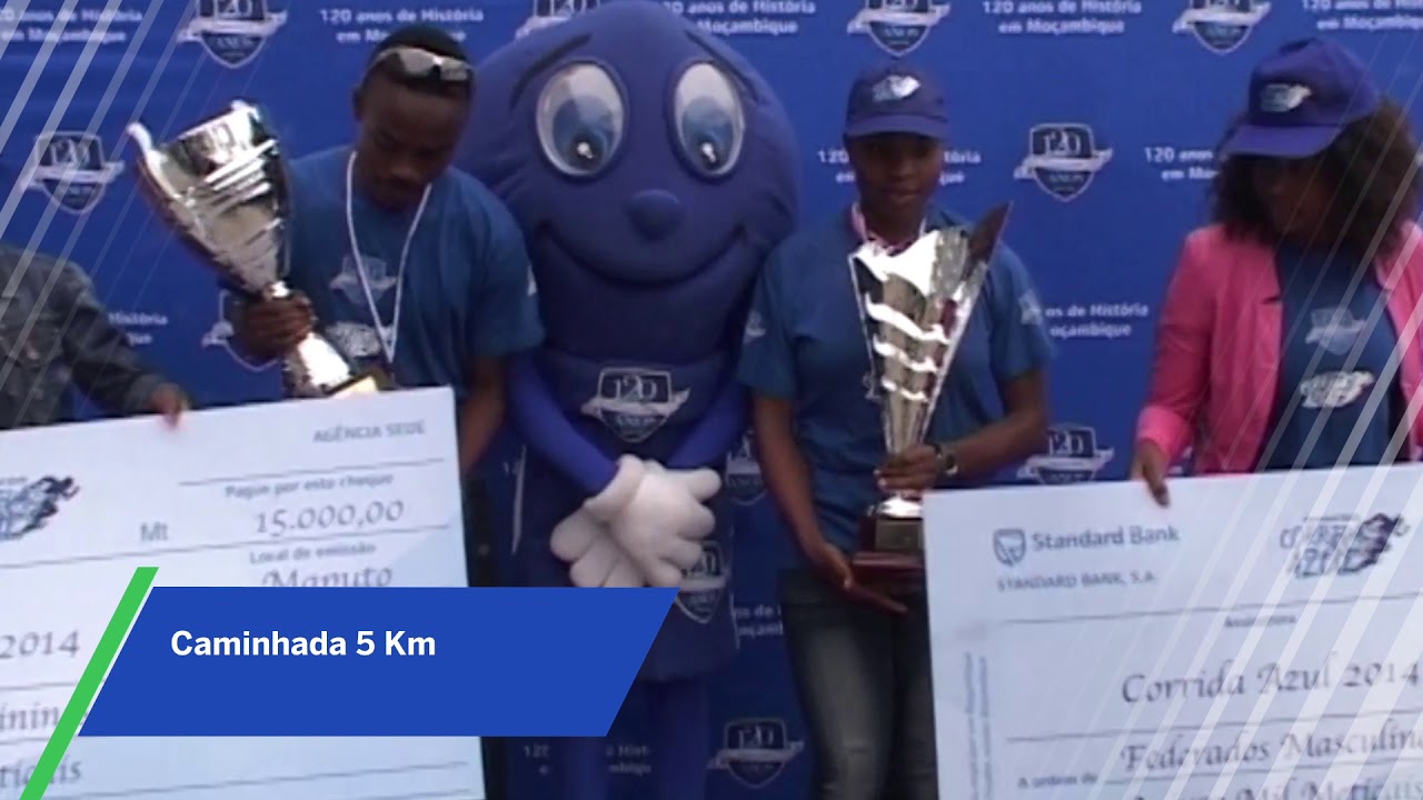 III Edição Standard Bank Corrida Azul - YouTube
