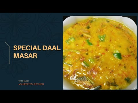Special Daal Masar Recipe By Shireen'skitchen | Daal Masar | Easy ...