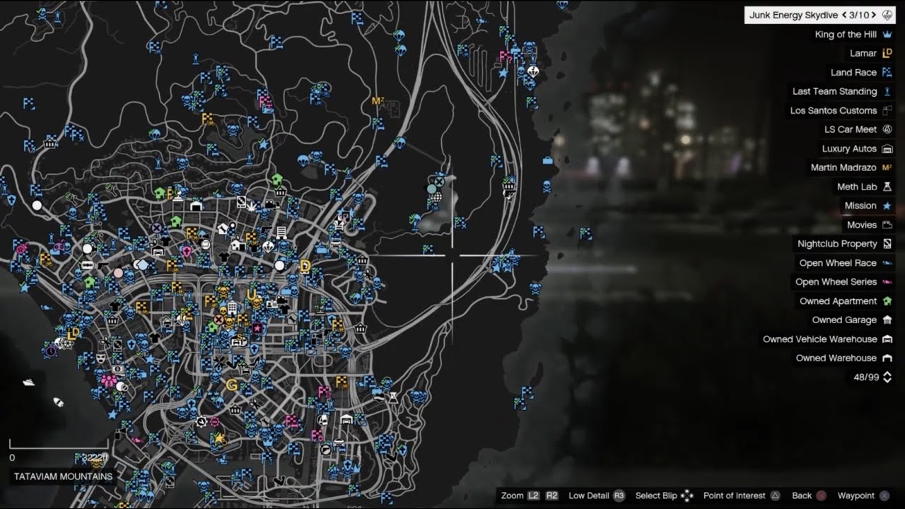 I am playing GTA Online And Map Keeps On Disappearing Maps Blips Entire ...