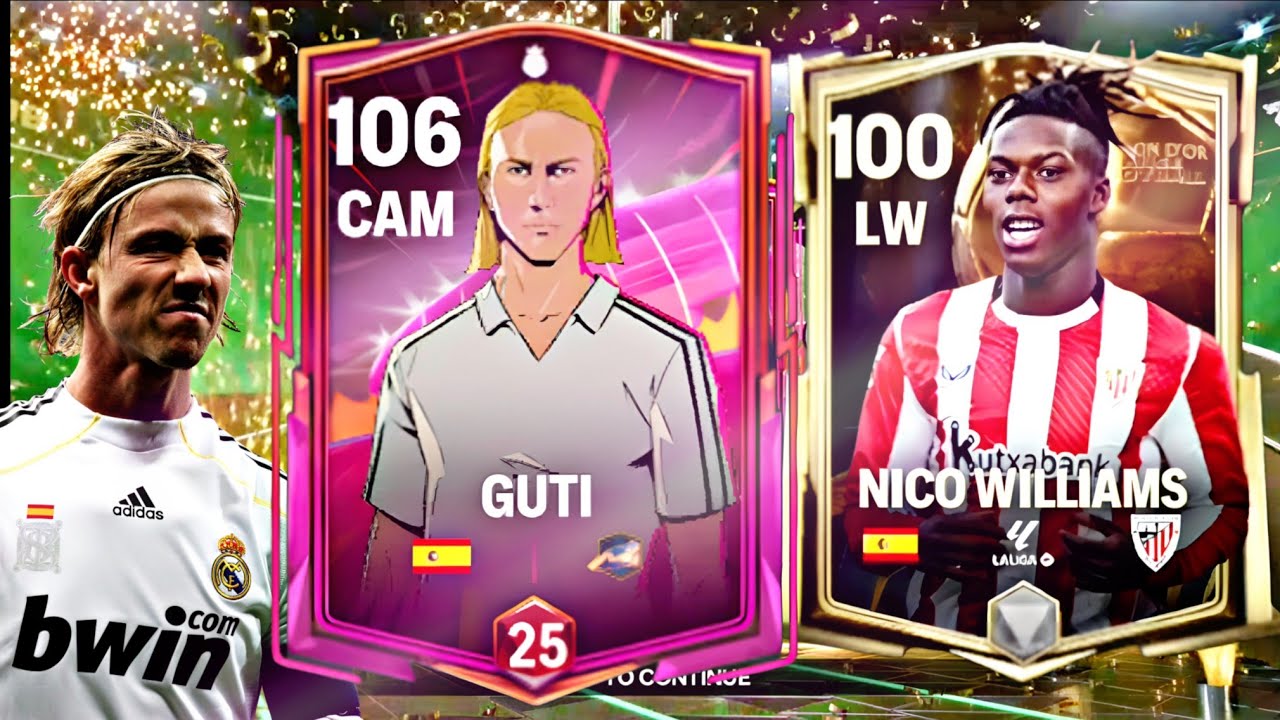 Finally I Get Top CAM Guti & Nico Williams #fc25 #fcmobile #eafc24 # ...