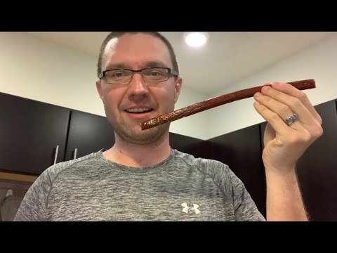 HOW TO FIT An Entire Slim Jim Original MONSTER SIZE Smoked Meat Snack ...