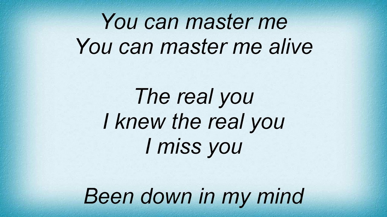 Joseph Arthur - The Real You Lyrics - YouTube