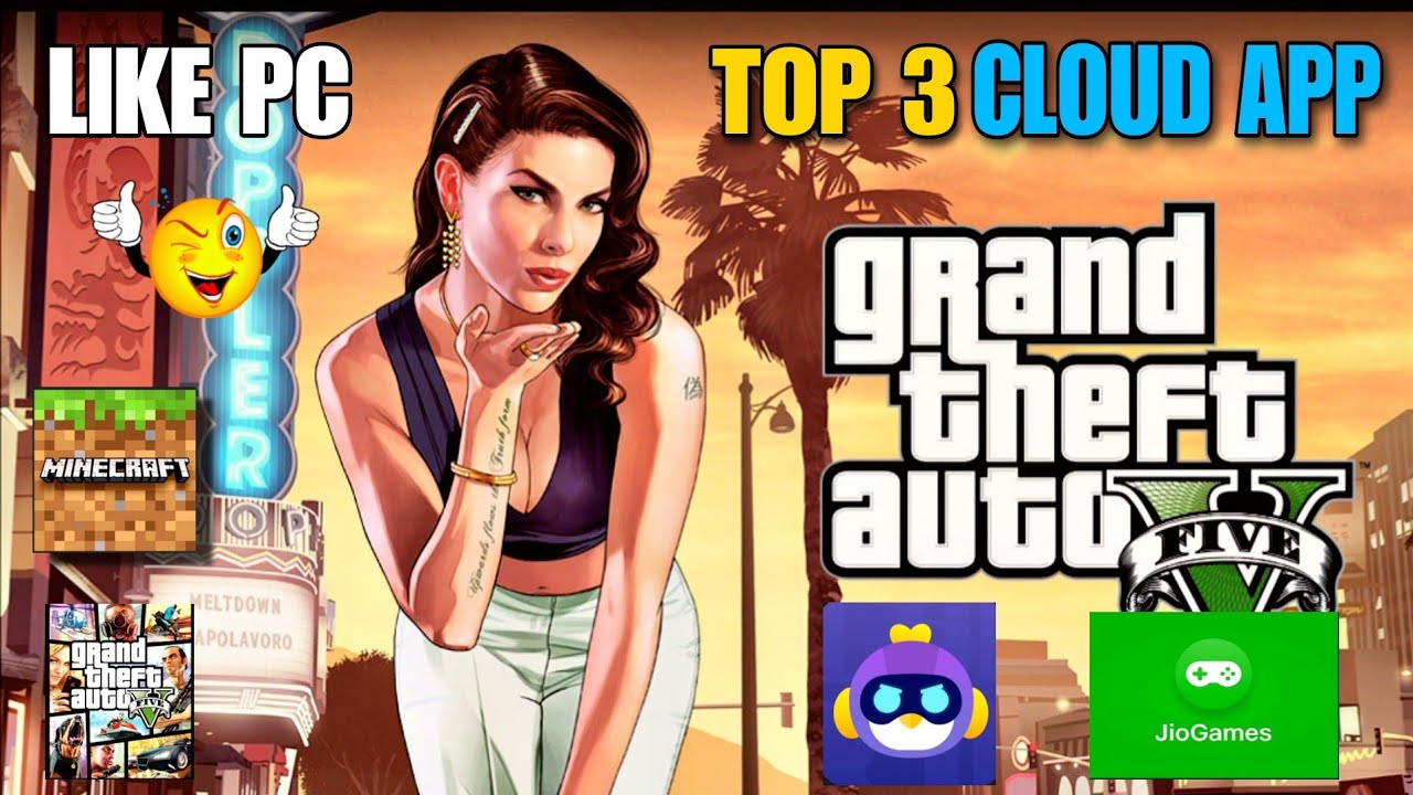 😱 top 3 cloud application/ how to download GTA 5 / how to download ...