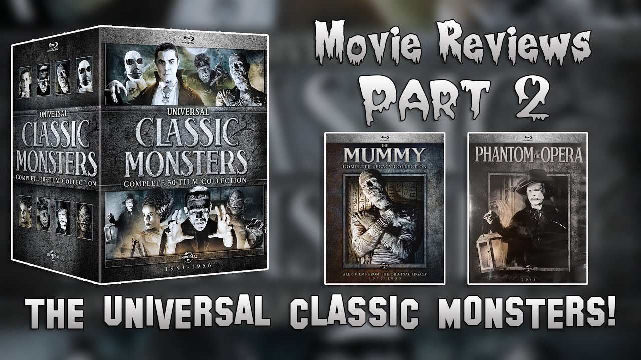The Mummy Legacy Collection & Phantom of the Opera Review Part 2 - YouTube