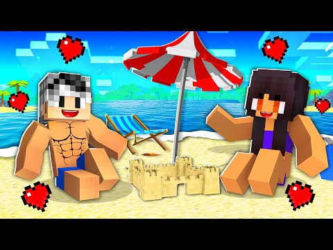 NEDEN SEVGİLİMLE DENİZE GİTTİK 😱 - Minecraft