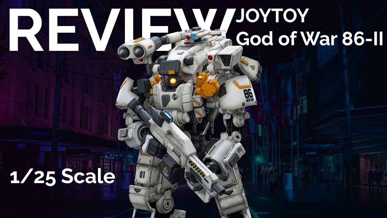 A BEAUTIFULLY detailed Robot Action Figure from JOYTOY - YouTube