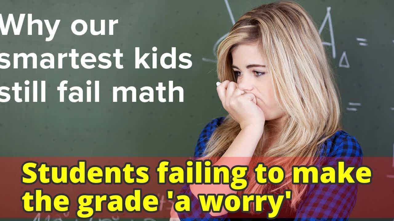 Students failing to make the grade 'a worry' - YouTube