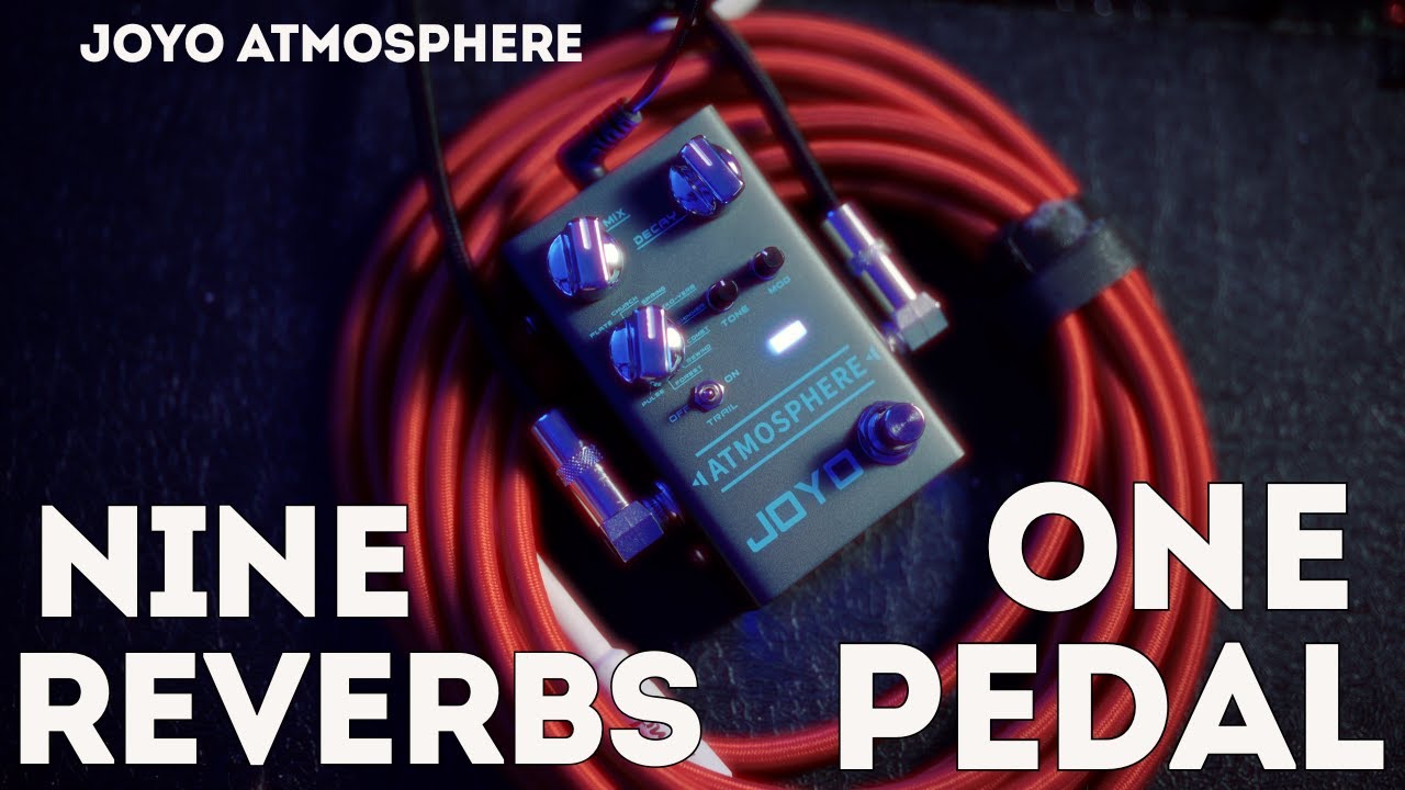 Joyo Atmosphere Digital Reverb Pedal - Full Demo (And only $63?) - YouTube