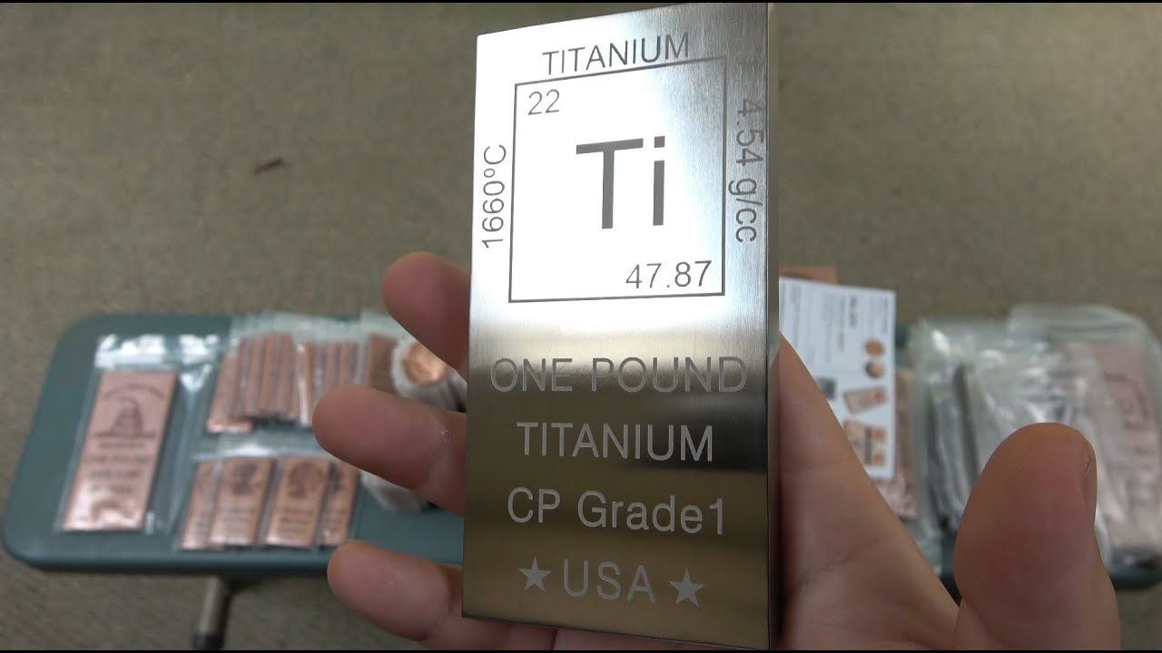 LOTS Of New Copper Bars & Rounds + 1 Pound TITANIUM Bars?...Giving Some ...