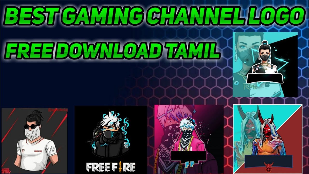 Gaming channel logo download in mobile in tamil #2kgamers - YouTube