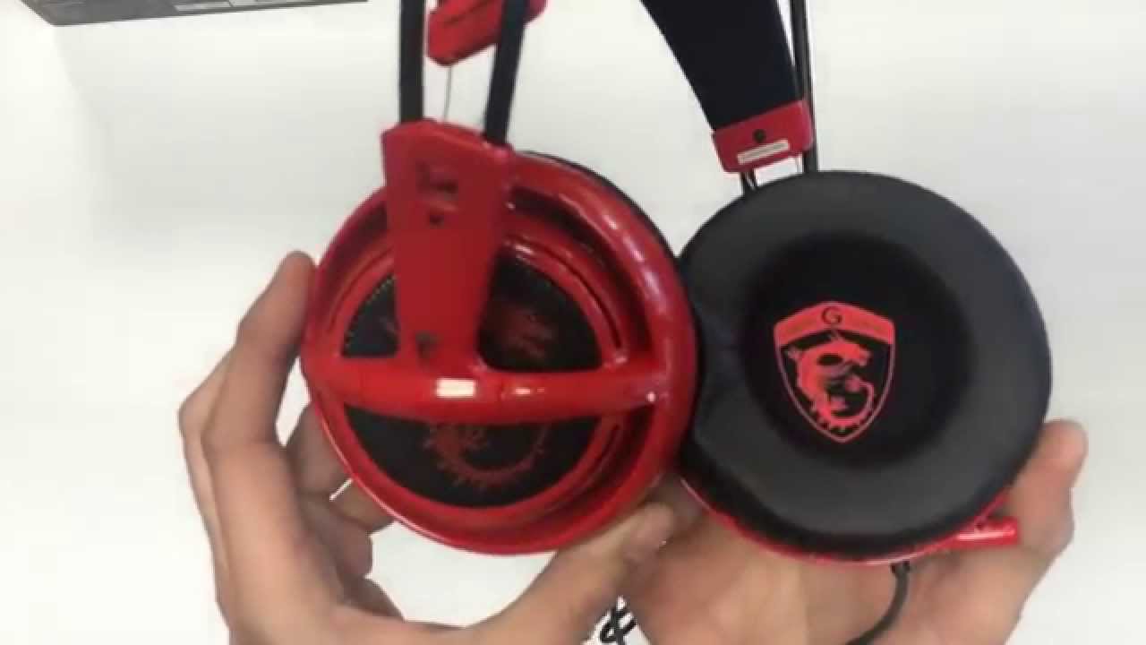 Unboxing - Auriculares Steelseries Siberia V2 MSI Edition PCBox Gaming ...