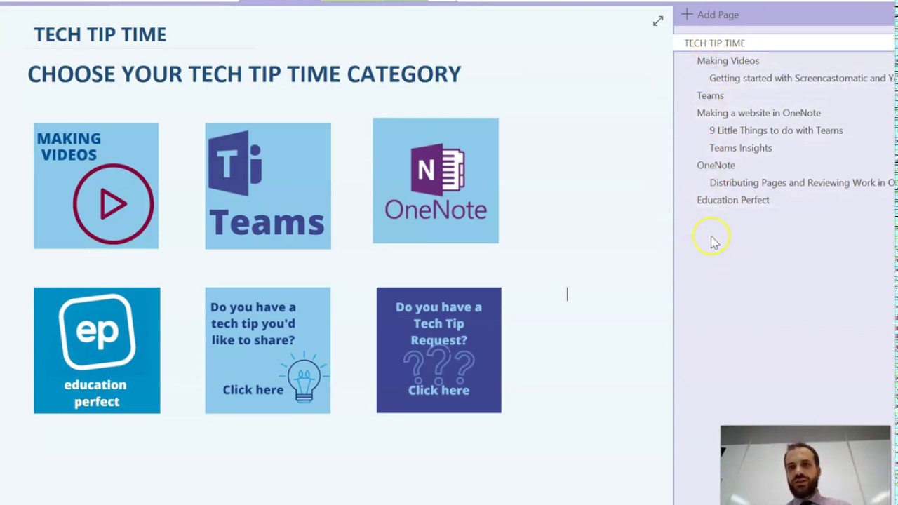 Creating a website using OneNote - YouTube