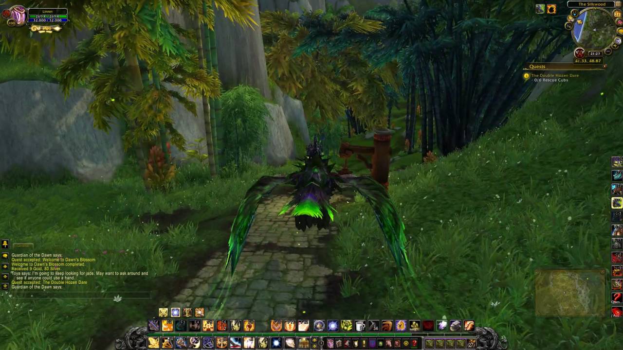 The Double Hozen Dare Quest ID 29716 Playthrough Jade Forest - YouTube