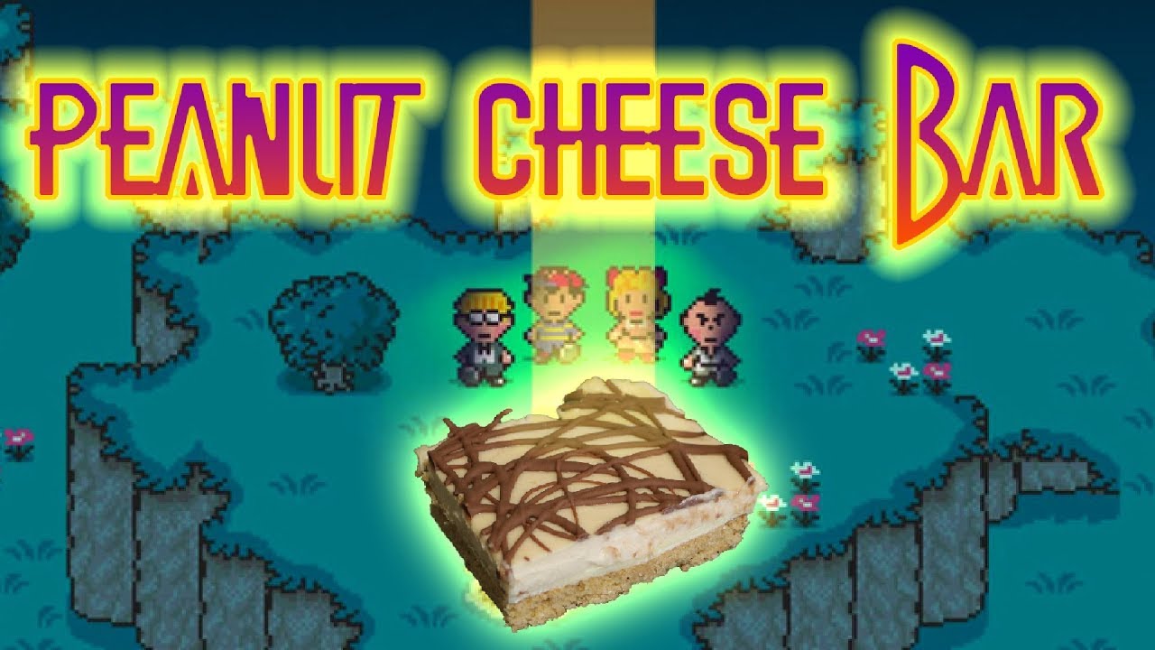 Peanut Cheese Bars Recipe! (EarthBound) - YouTube