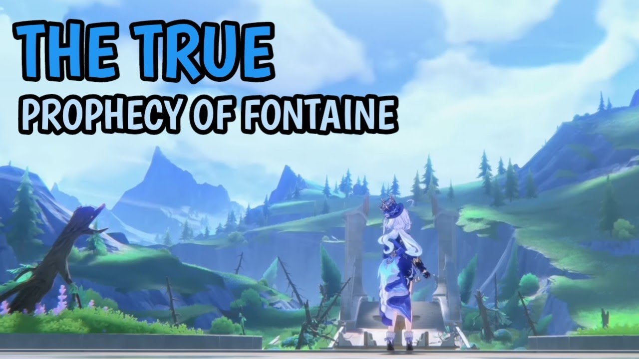 The True Prophecy of Fontaine | 4.2 Archon Quest Act V Ending Cutscene ...