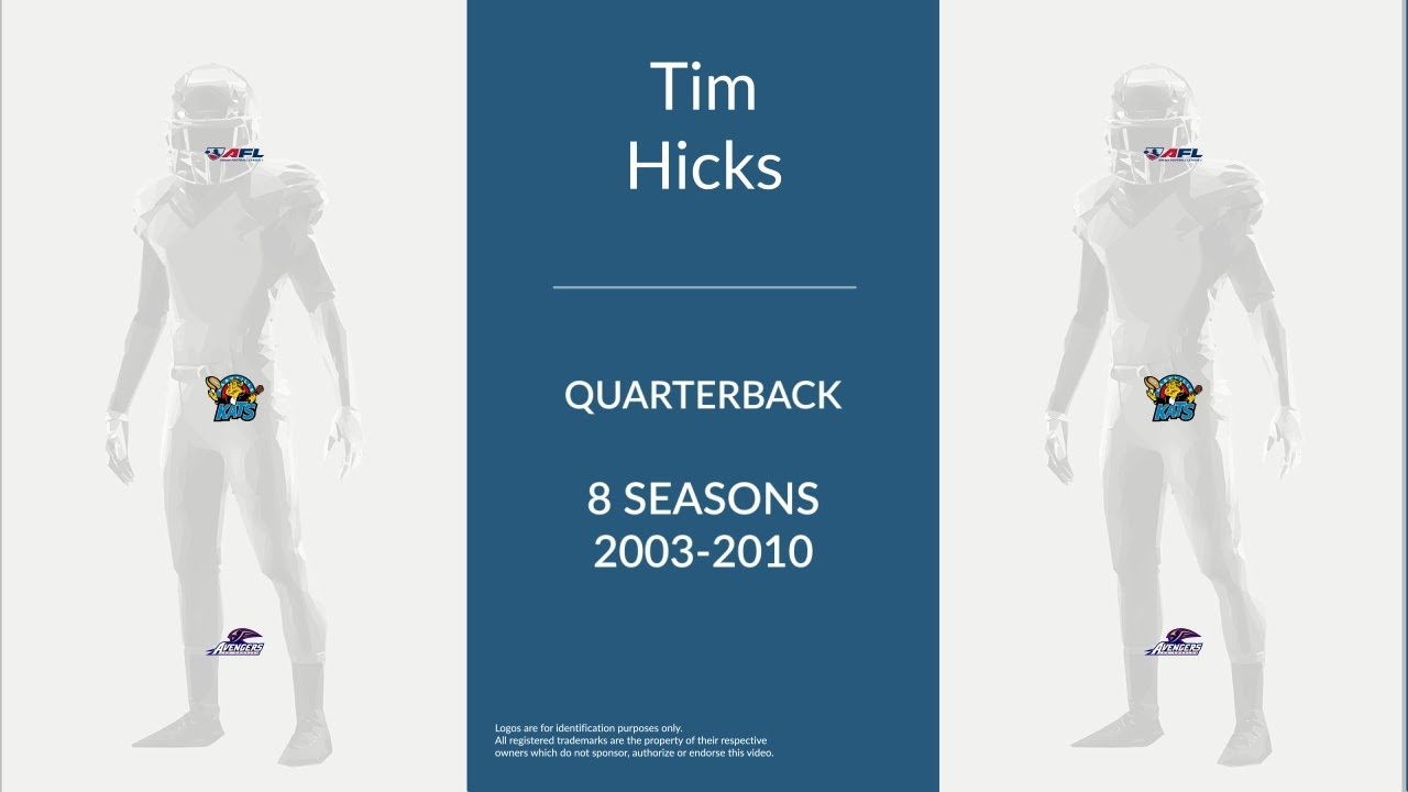 Tim Hicks: Football Quarterback - YouTube