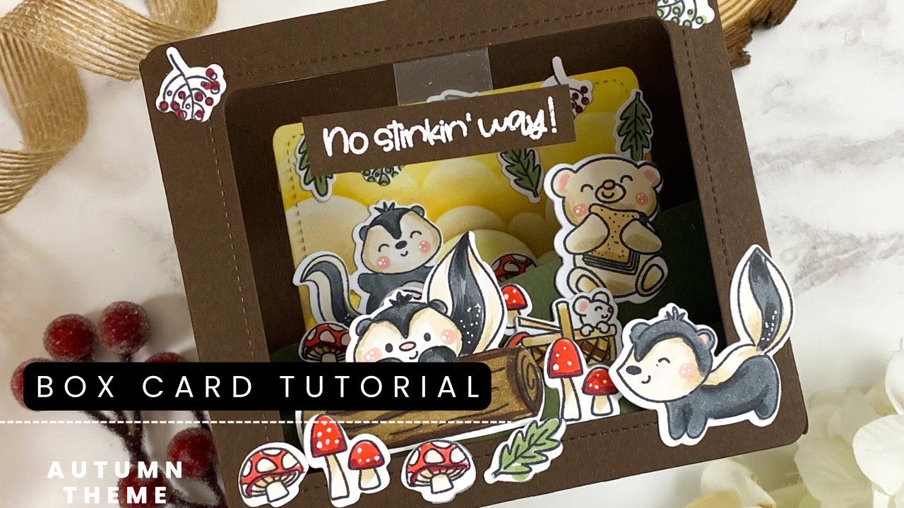 Box Card Tutorial | Time For Tea Designs - YouTube