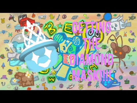 Getting the Diamond Mask in Bee Swarm Simulator! - YouTube