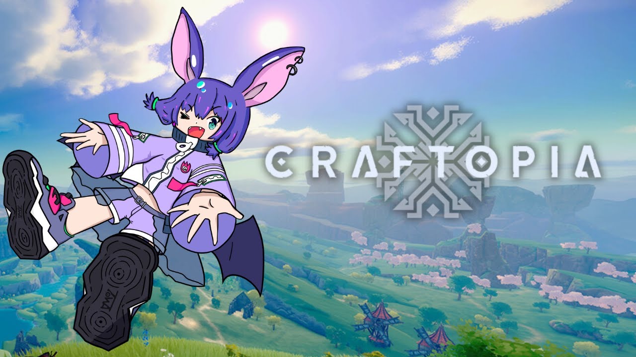 【Craftopia / クラフトピア】鼻ずびずびだぜ【VTuber／篭 音羽】 - YouTube