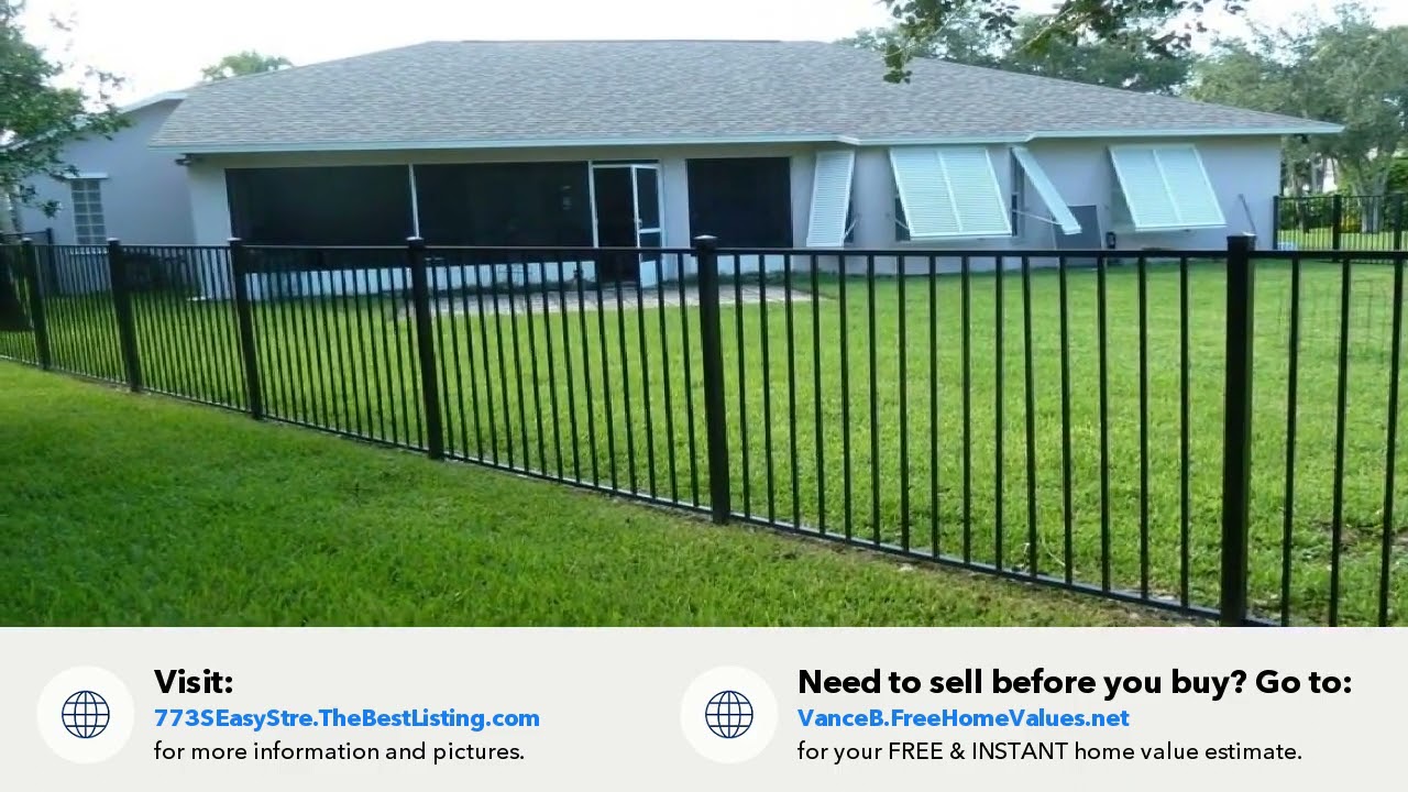 773 S Easy Street, Sebastian, FL Presented by Vance Brinkerhoff. - YouTube