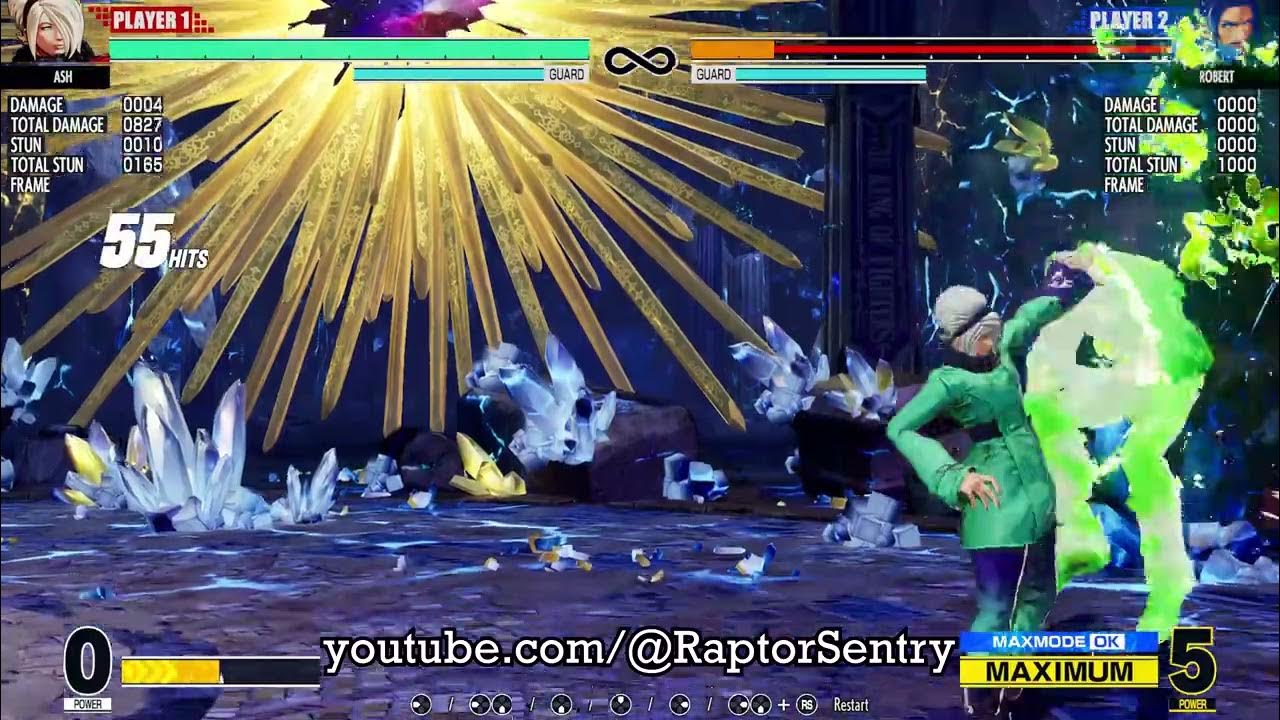 KOF XV Ash Crimson Easy Stun TOD 100% 73 Hit Midscreen Combo (Off 2A, ONE WHOLE METER RETURNED ...