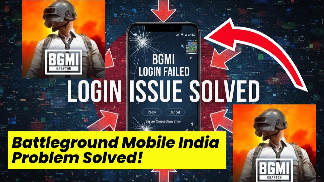 Fix BGMI Battleground Mobile India App Login Problem I Step by Step ...