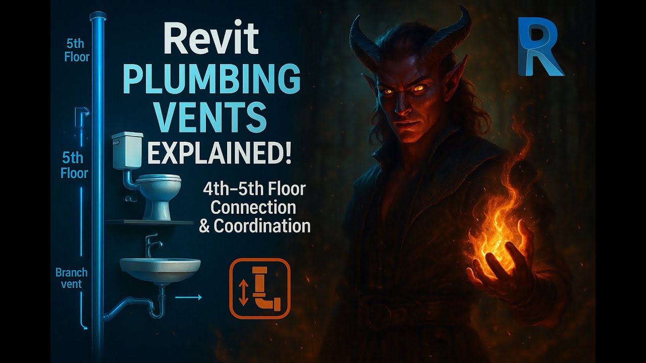Revit Plumbing Vents Explained: How to Design and Connect a Complete ...