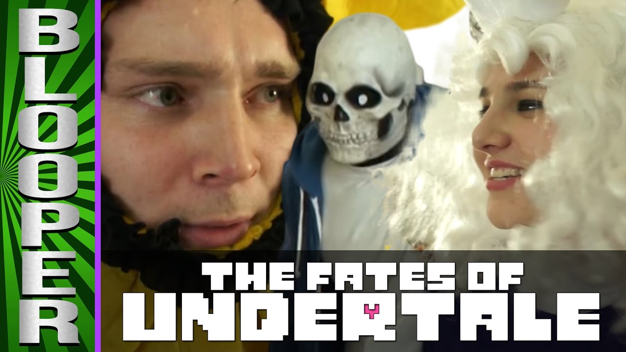 BLOOPERS from The Fates of Undertale (Bonus Encounter) - YouTube