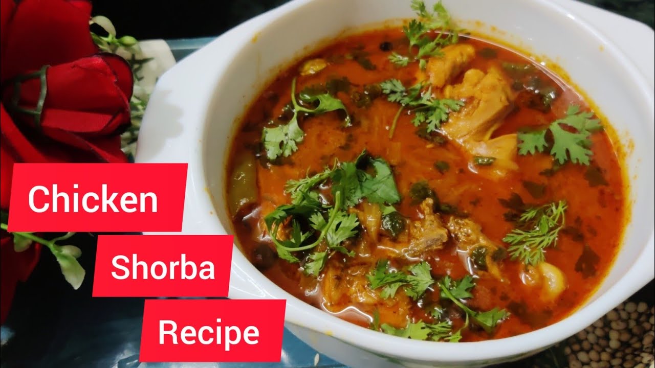 Chicken Shorba Recipe|Chicken Curry @Zee Foody and Crafty - YouTube