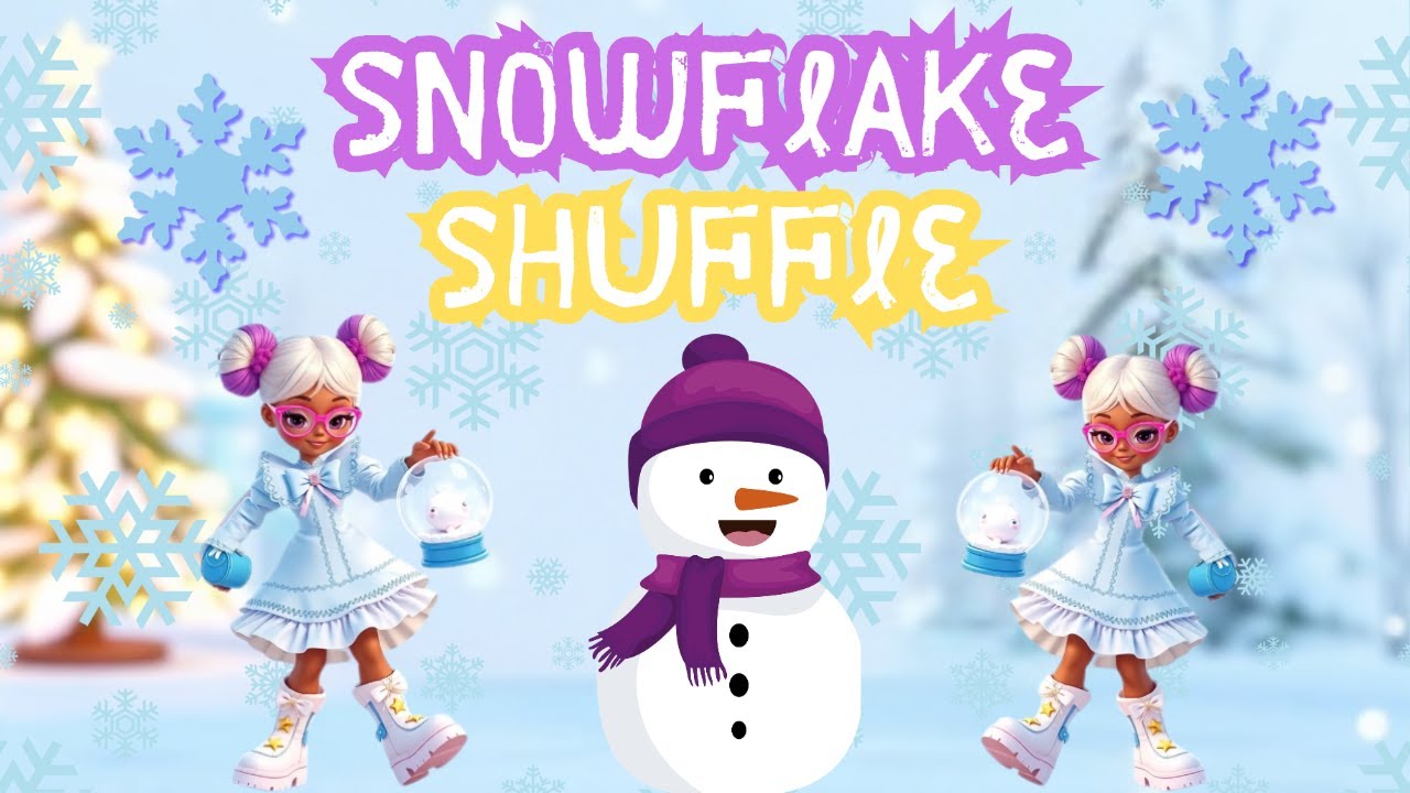 Snowflake Shuffle: A Kids' Holiday Song - YouTube