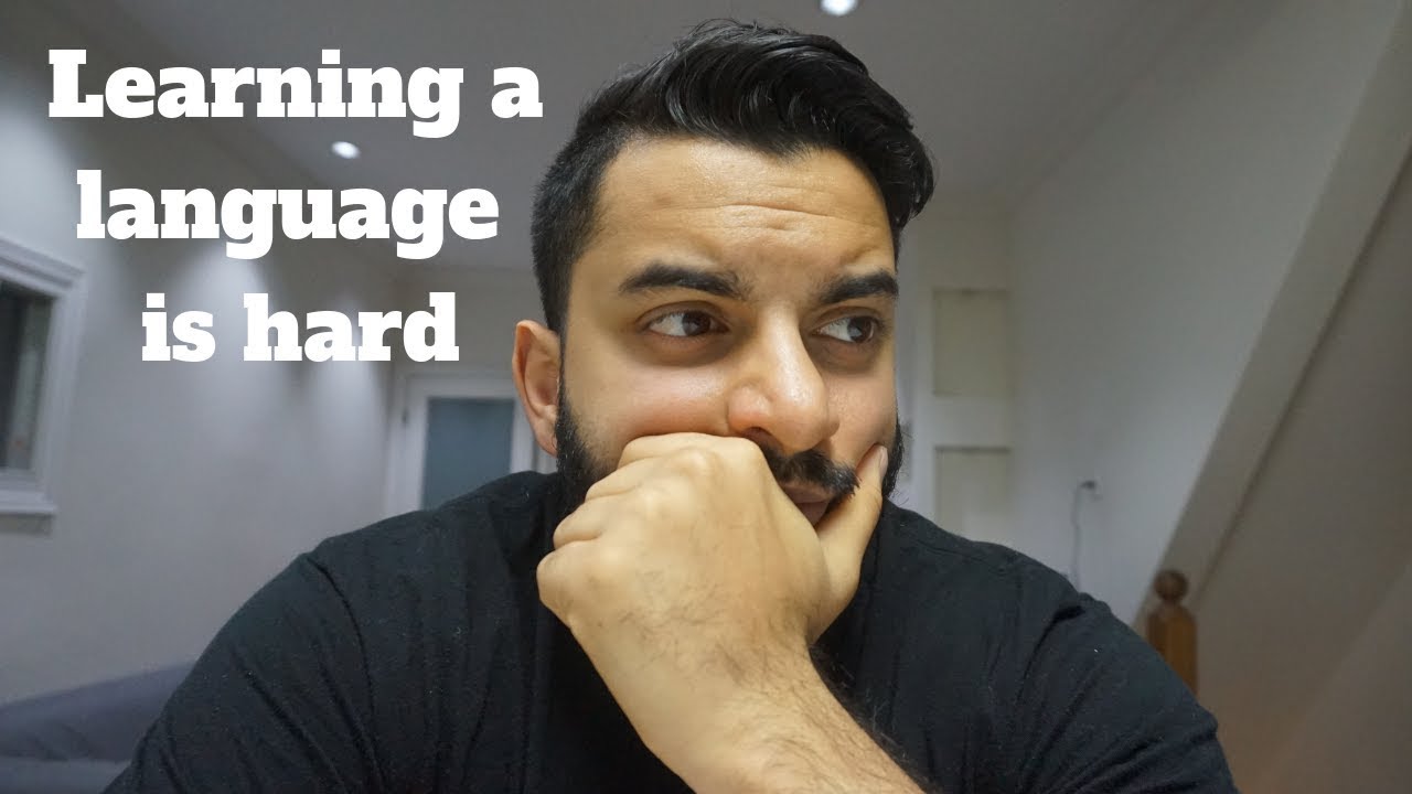 Learning a language is hard! - YouTube