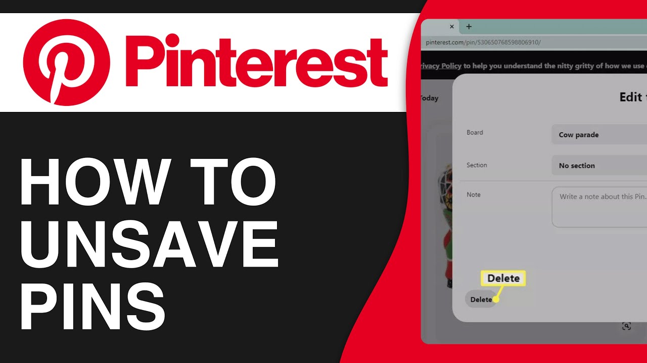 How to Unsave Pins on Pinterest - Full Guide - YouTube