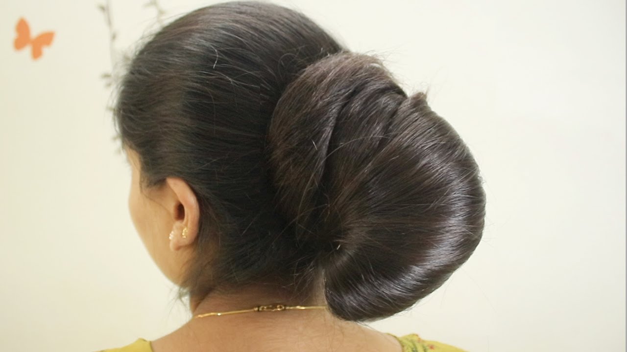 Magical Layers of Hair Bun | DIY Simple & Easy Layered Hair Bun ...